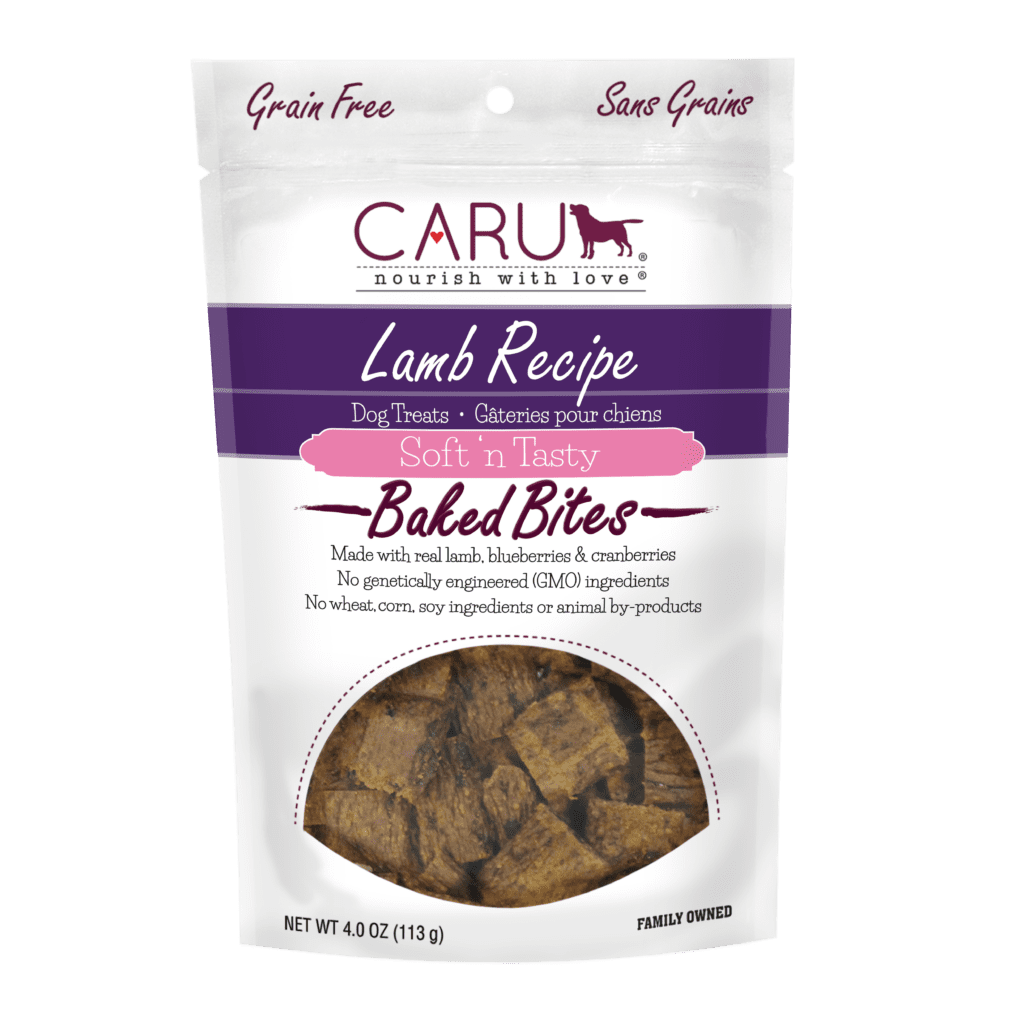 Caru Soft ‘n Tasty Baked Lamb Recipe Bites for Dogs - Caru Pet Food